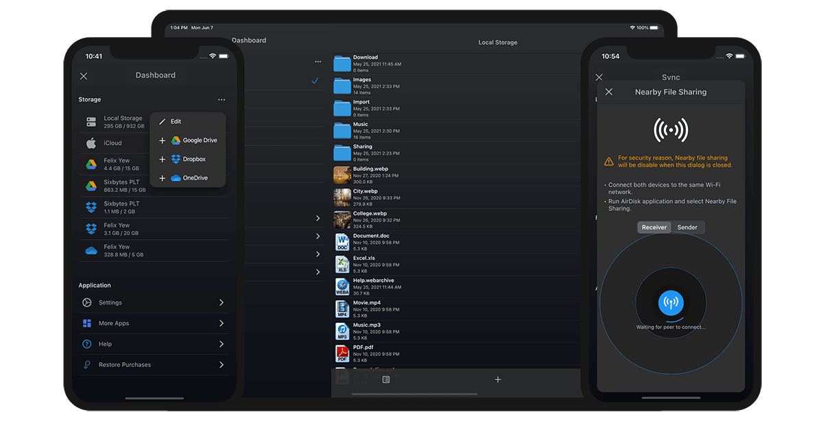 AirDisk Pro – Wireless File & Photo Transfer for iOS & Android